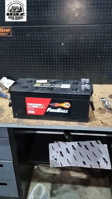 УАЗ Буханка ПОЛБАТОНА - Приехал новый АКБ