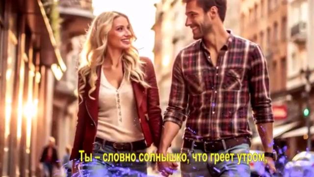 Ты – словно солнышко, что греет утром,