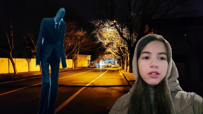 На нас напал Слендермен