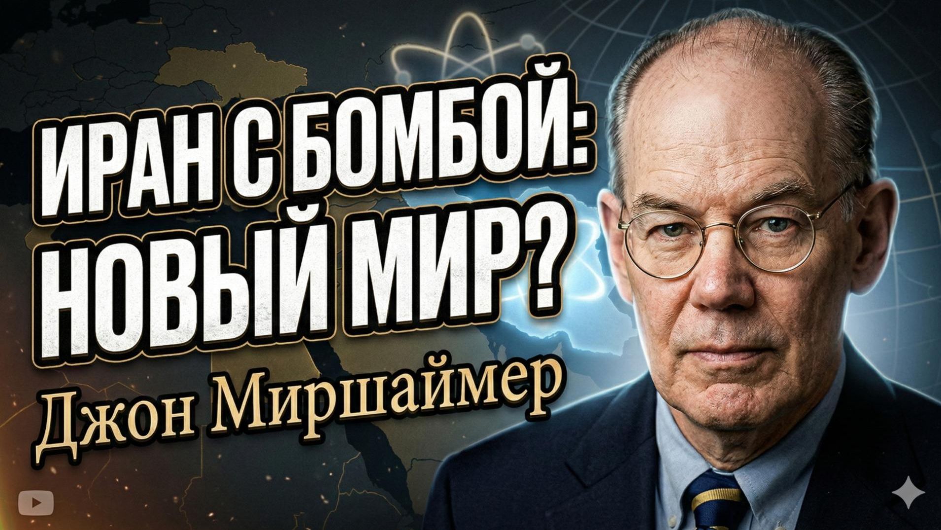 ☢️Джон Миршаймер | Аргументы в пользу ядерного Ирана
