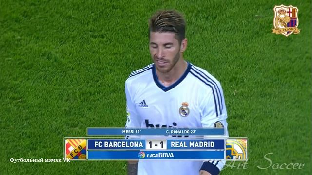 📹 Матч Лионеля Месси и Криштиану Роналду потряс весь мир.