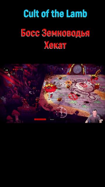Cult of the Lamb Хекат #shorts #cultofthelamb #cultofthelambgame #cultofthelambпрохождение #боссфайт