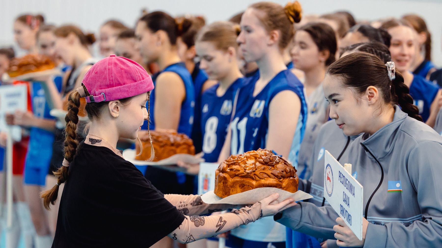 Караваи для волейбола. Кубань встречает гостей