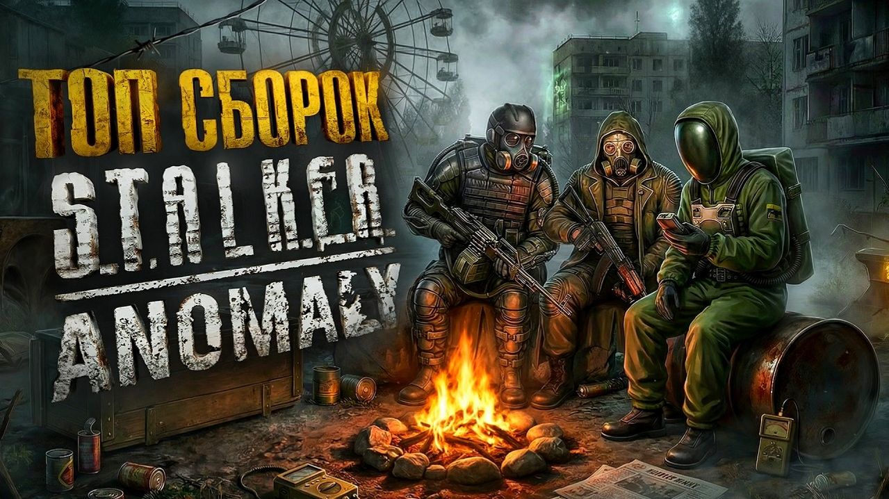 ТОП ЛУЧШИХ СБОРОК STALKER ANOMALY В 2026 ГОДУ