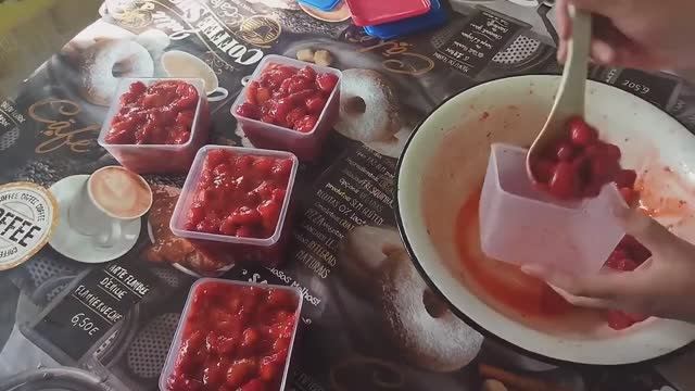 Заморозка клубники. Простой экономный способ