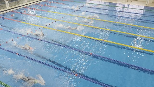 Девушки, 50m На спине Сильнейший заплыв Кубок Федерации Хабаровского края. 1 этап февраль 2026 4К