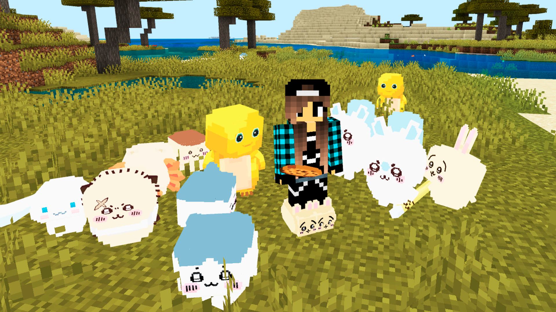 Новый мод на полезных питомцев в майнкрафте