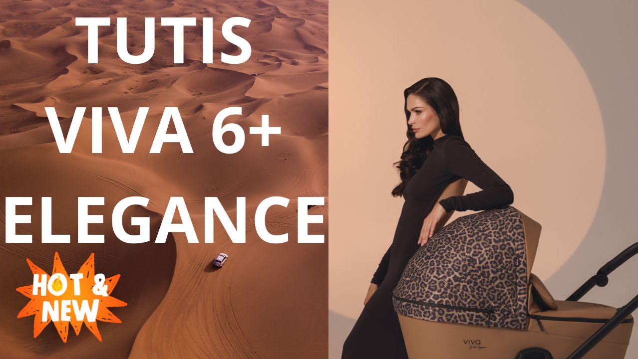 Лимитированная серия для смелых мам TUTIS Viva 6+ Elegance❤. Смотрите видеообзор первыми!