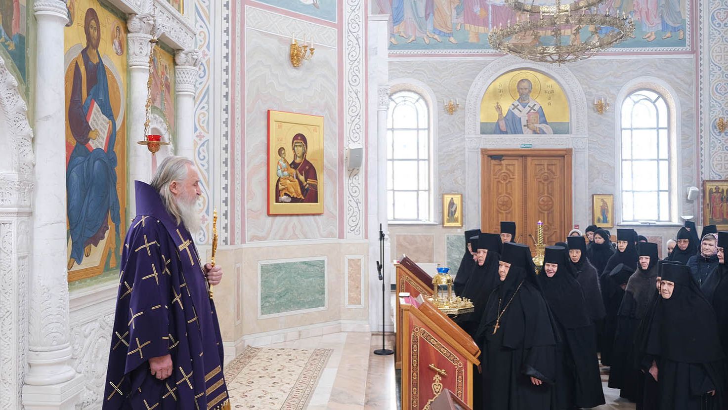 Проповедь митрополита Каширского Феогноста в Покровском Хотькове женском монастыре 27.02.26