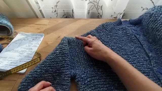 Бомбер спицами в технике ,, хейворд,, экспресс МК