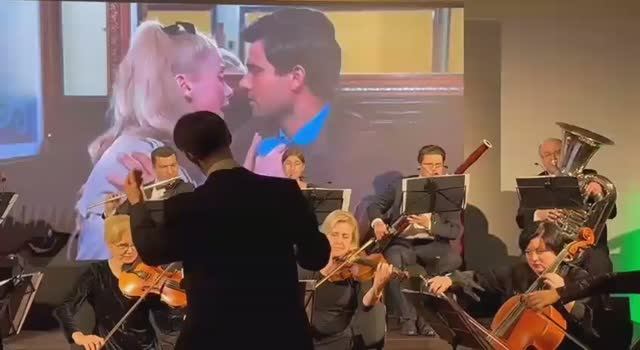 Мелодия из фильма "Шербурские зонтики" - камерный оркестр