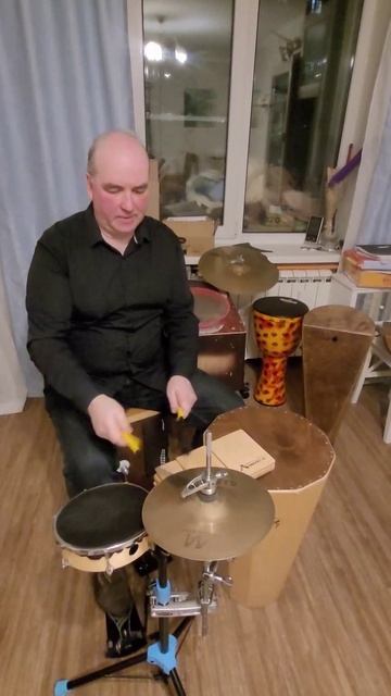 Перкуссионная установка + кастаньеты!