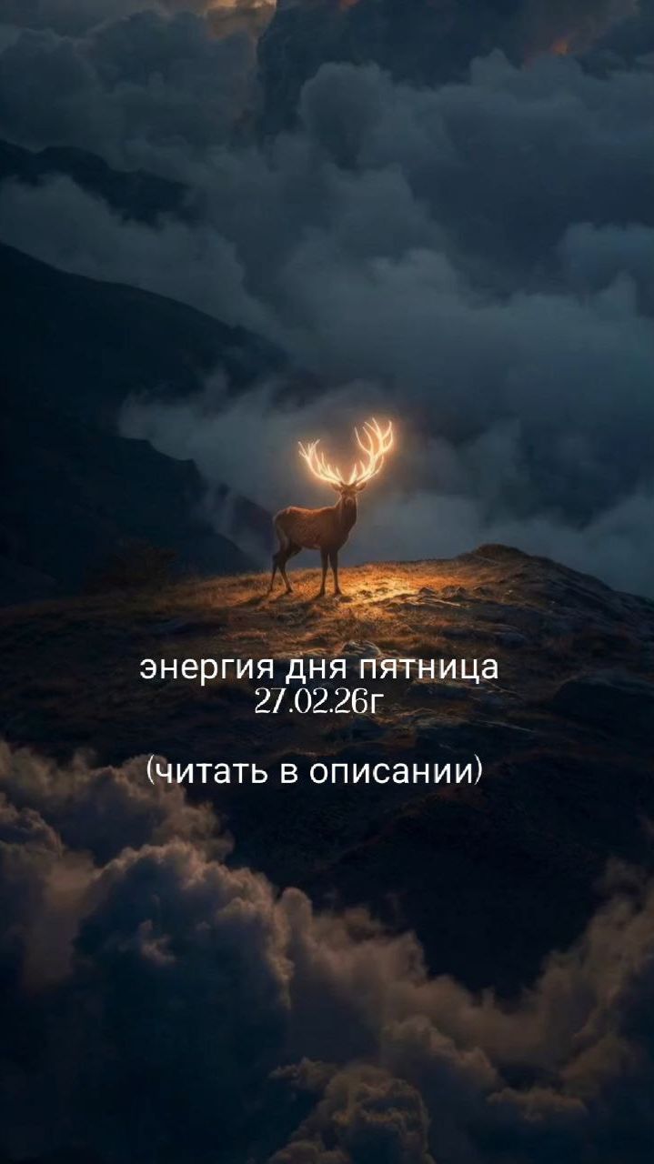 27.02.26г энергия дня пятница