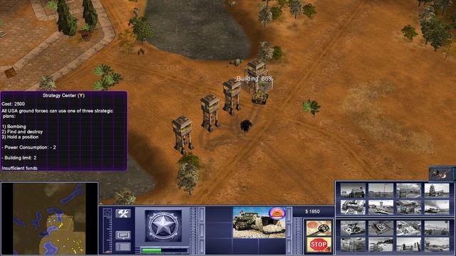 Generals 9.1.25 Zero of Hour [Part 9) 9 H [12+] №  242  Project Raptor + ULtro bot