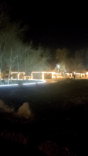 Подсветка загородного клуба. Первый этап. 2025г