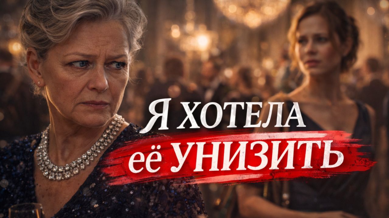 История свекрови, которая пыталась унизить невестку на благотворительном вечере