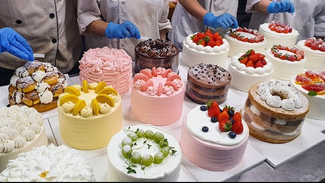 залипательные тортики из Кореи