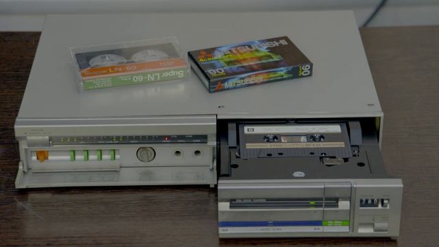 ビクター D-E3 редкая кассетная дека с функцией сканирования музыки. Япония.