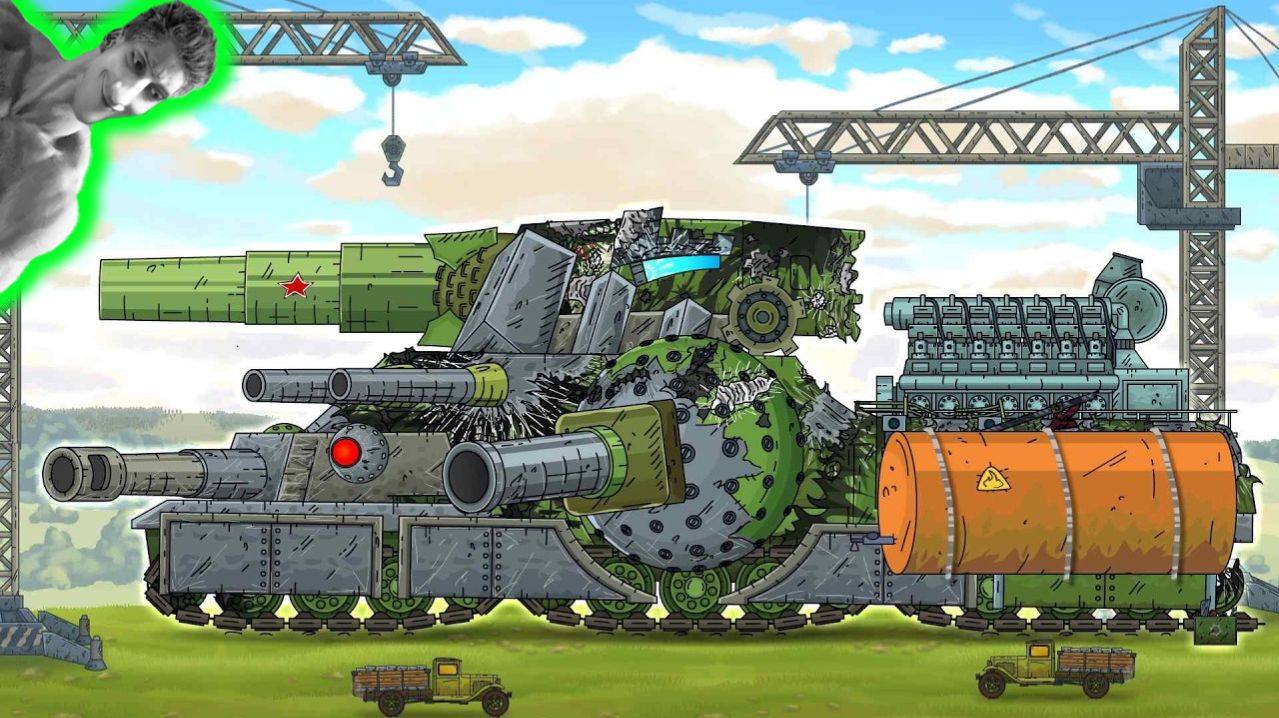 Срочный ремонт Восток-1. Карл-44 давит Советскую Дору - Реакция на Геранд - Мультики про Танки ! ?