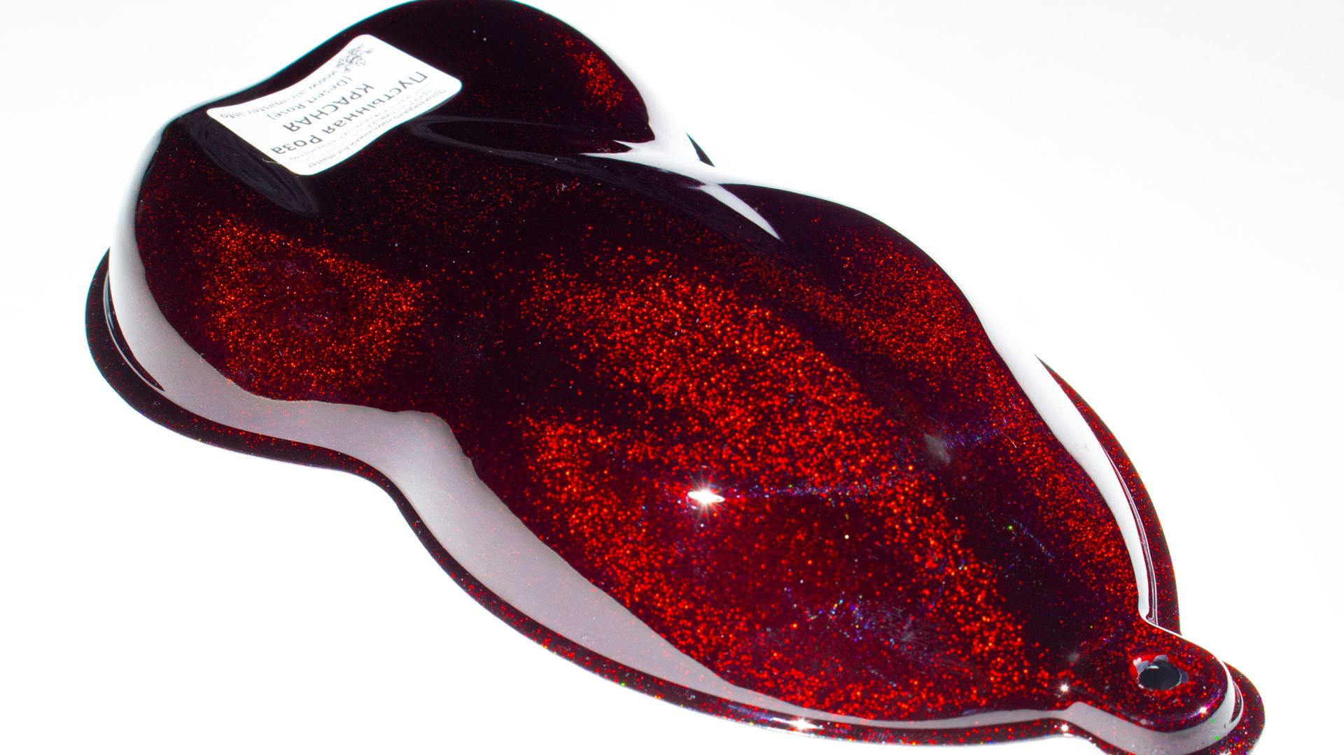 Краска красная пустынная роза