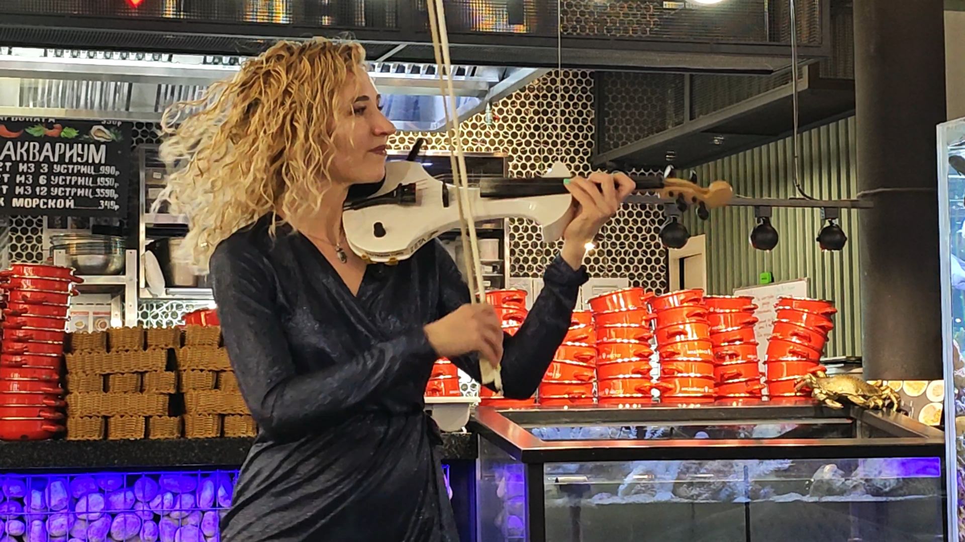 Музыкальный вечер в жанре лаунж скрипачки Евгении Мальцевой 26 февраля 2026 г.