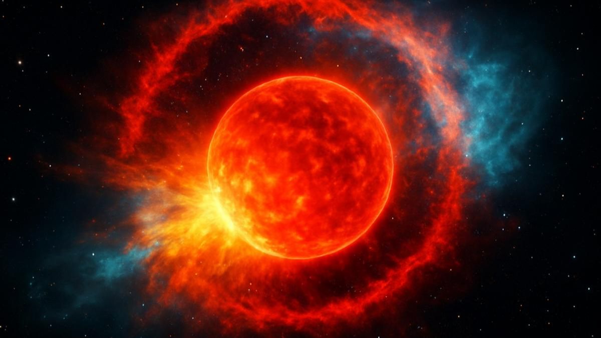 Самый яркий объект Вселенной: съедает по солнцу в день.