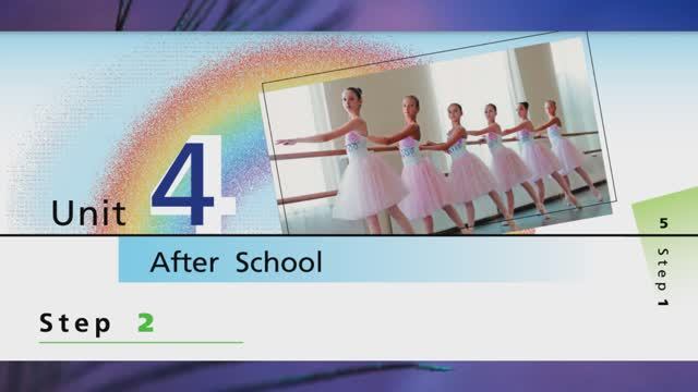 Rainbow English 5-2, Unit 4 Step 2