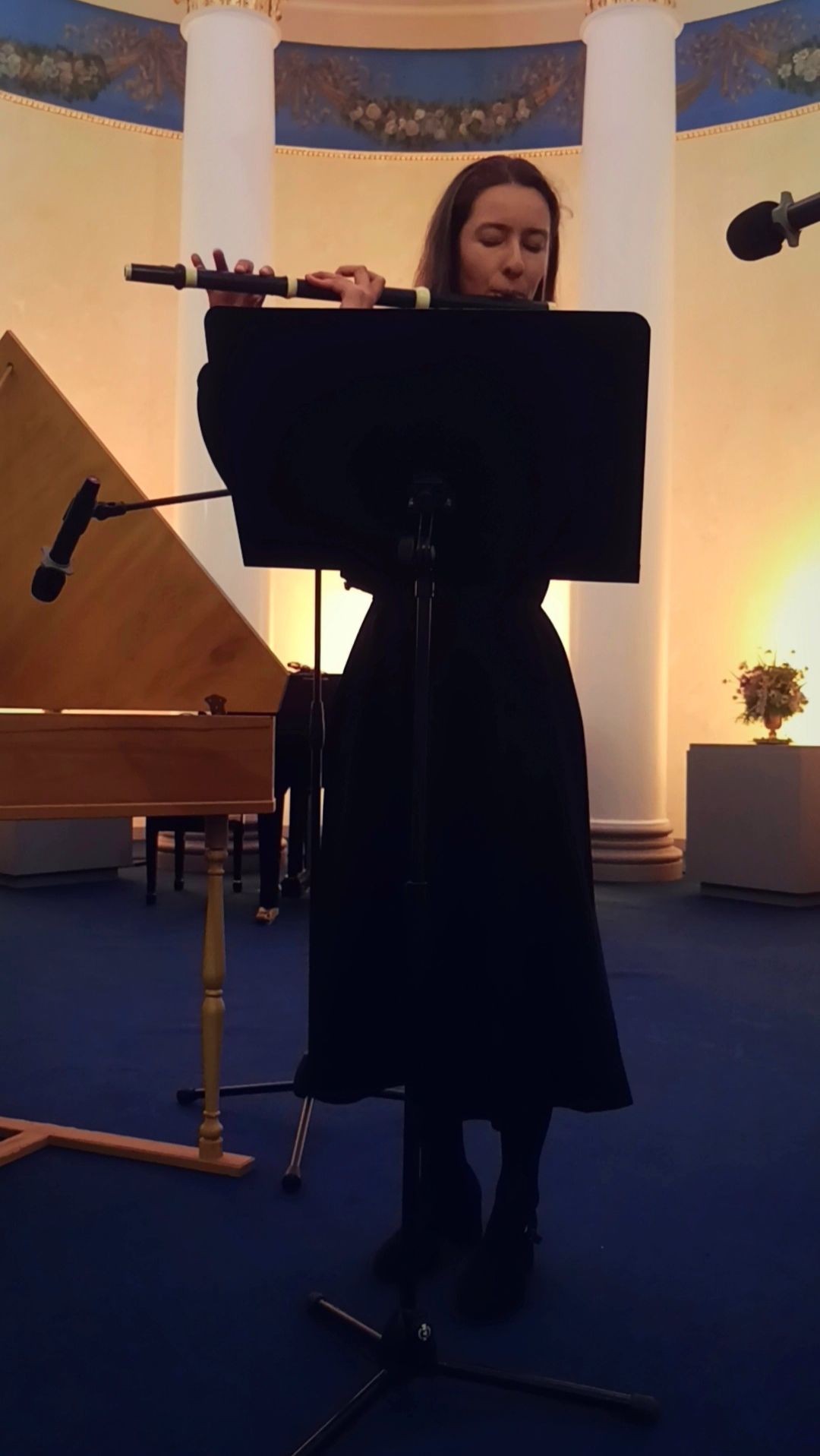 На концерте "Галантный XVIII век. Диалоги флейты и клавесина" (3)