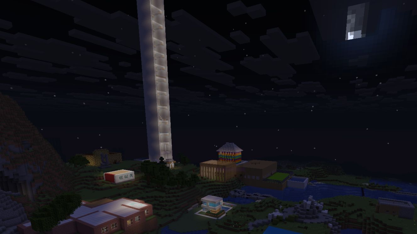 Обзор моего города в МАЙНКРАФТ! | ЛАЙФ РОЛИКИ