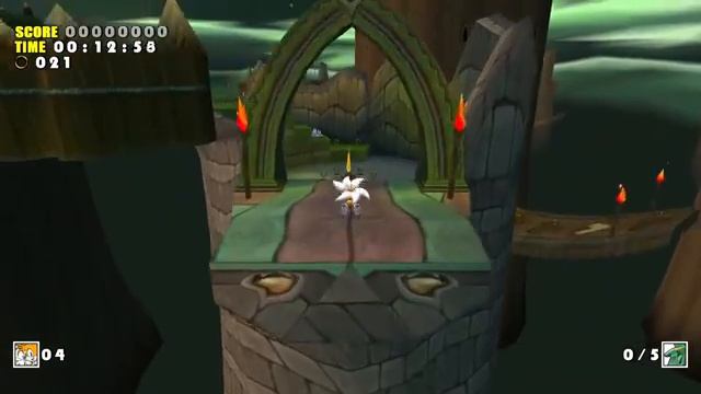 Sonic Adventure Mod _ Tree Tops from Spyro the Dragon! (360p)