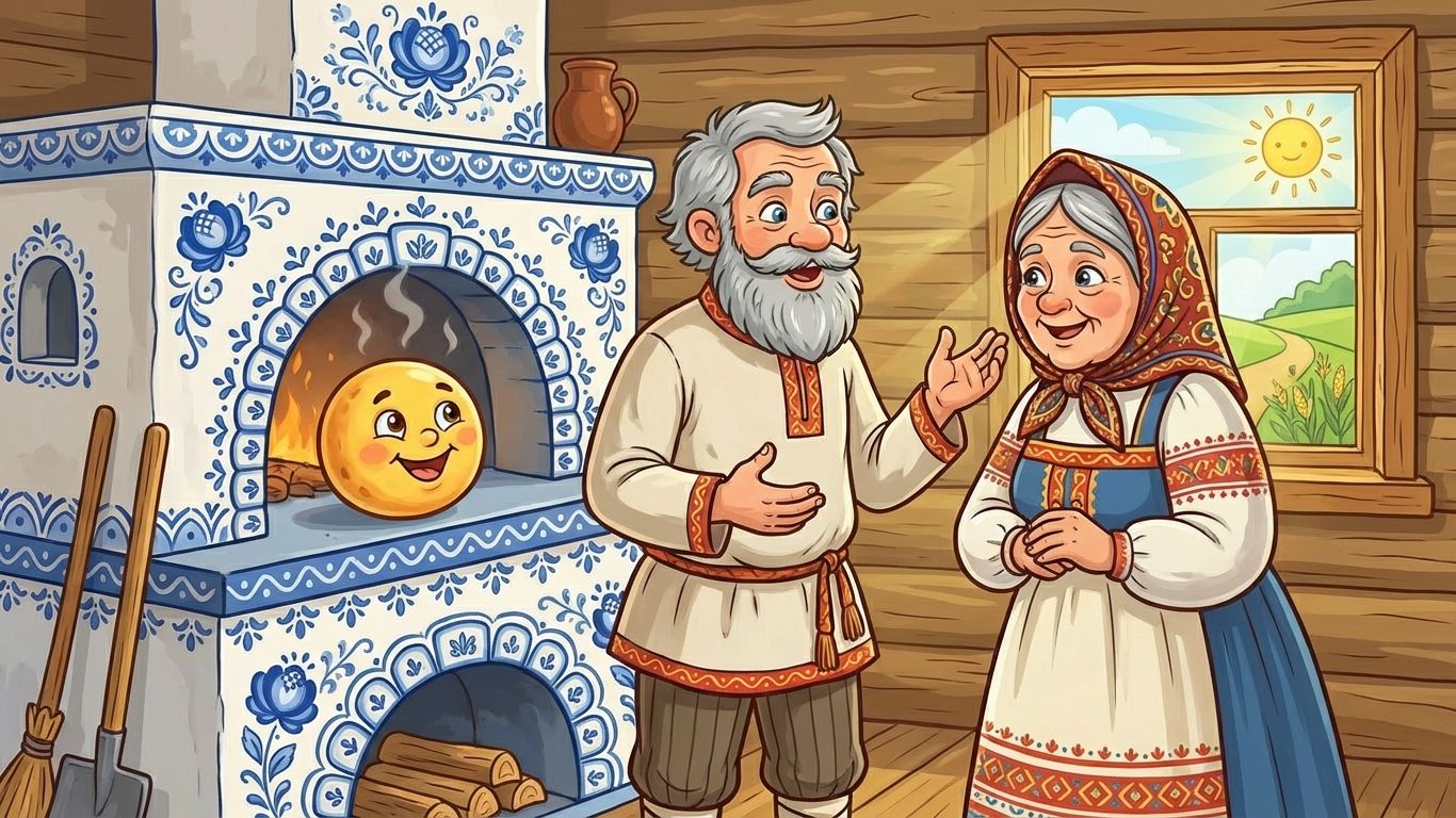 Колобок музыкальный на английском 3+ Kolobok in English