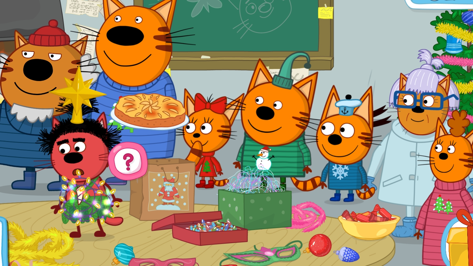 ТРИ КОТА | ТРИ КОТА ИГРА МУЛЬТИК