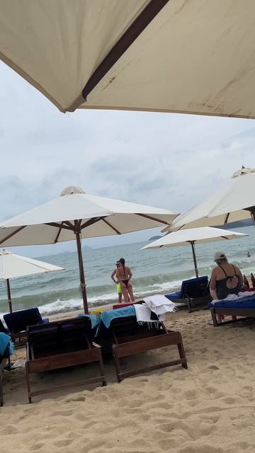 Пляж в Нячанге. Вьетнам, Февраль 2026 г.