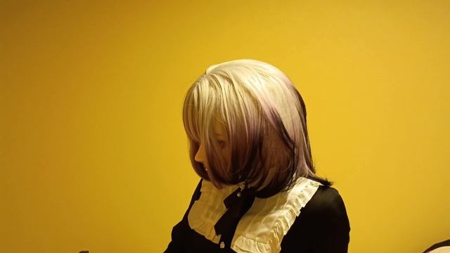 Testing kigurumi mask and suit at home