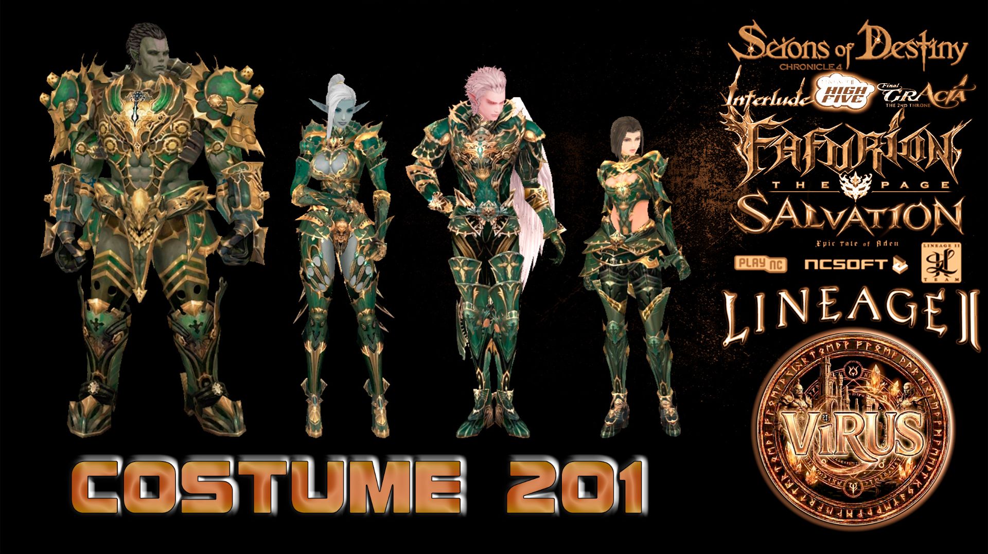 New Costumes. 201. LINEAGE II. Any Chronicles ◄√i®uS►