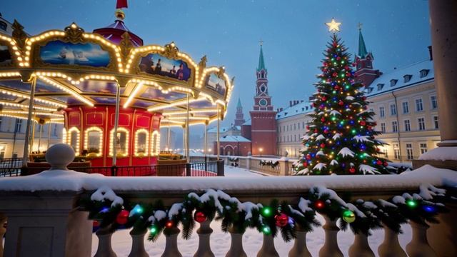 Футаж. Рождество. Новый год.