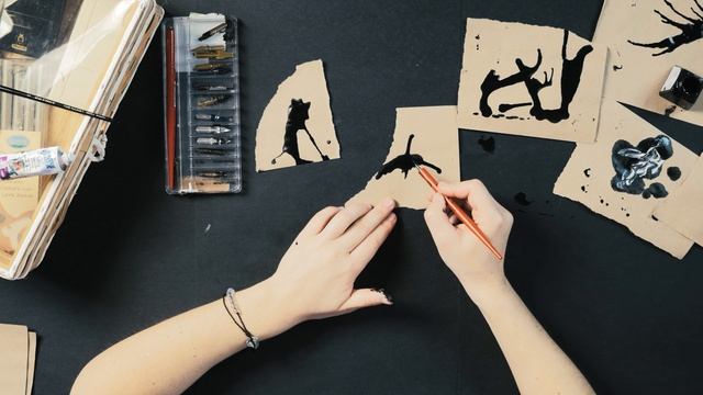 Урок "Тушевые пятна"