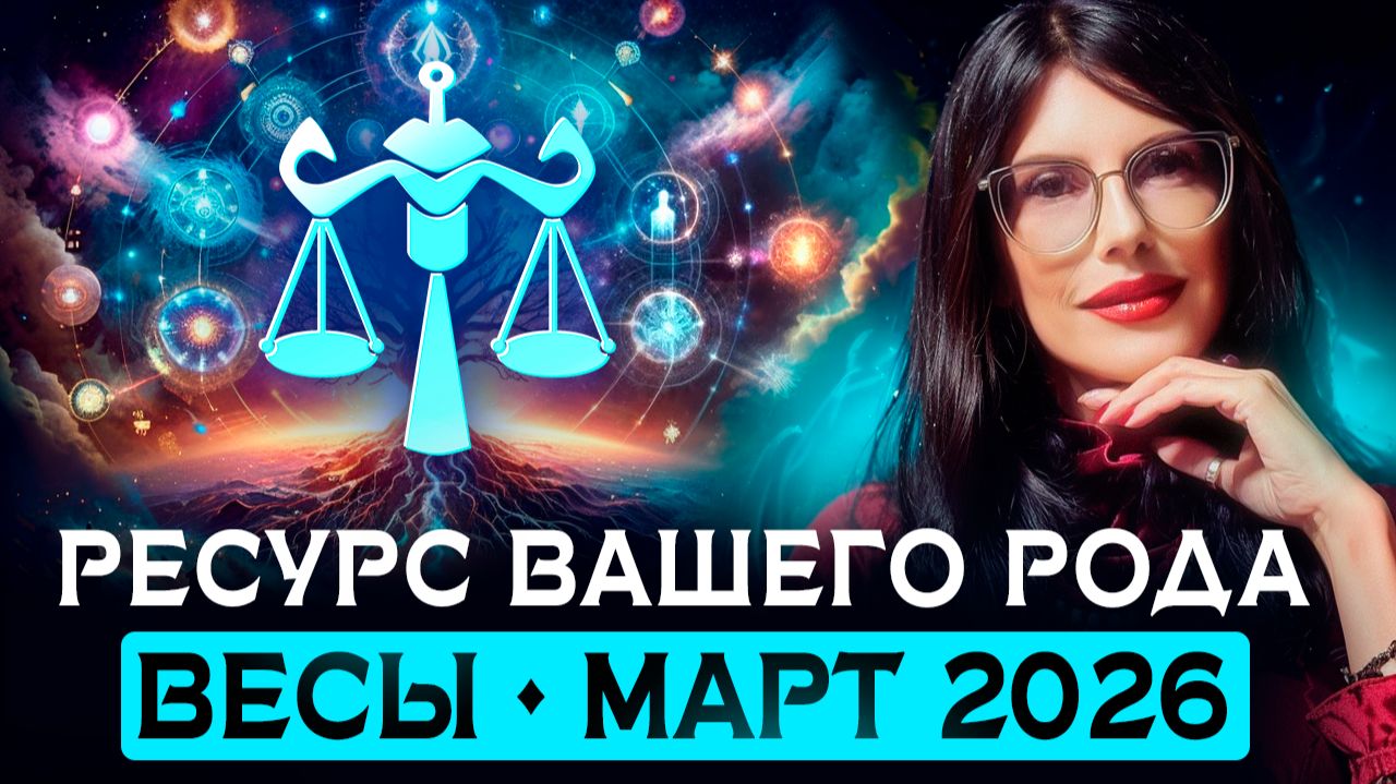 ВЕСЫ: Послание от вашего Рода на март 2026 / ТАРО ПРОГНОЗ на месяц