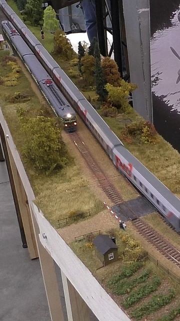 Москва, ВДНХ, Музей Гаража особого назначения, 30.10.2025. Выставка «Железнодорожная модель — 2025».