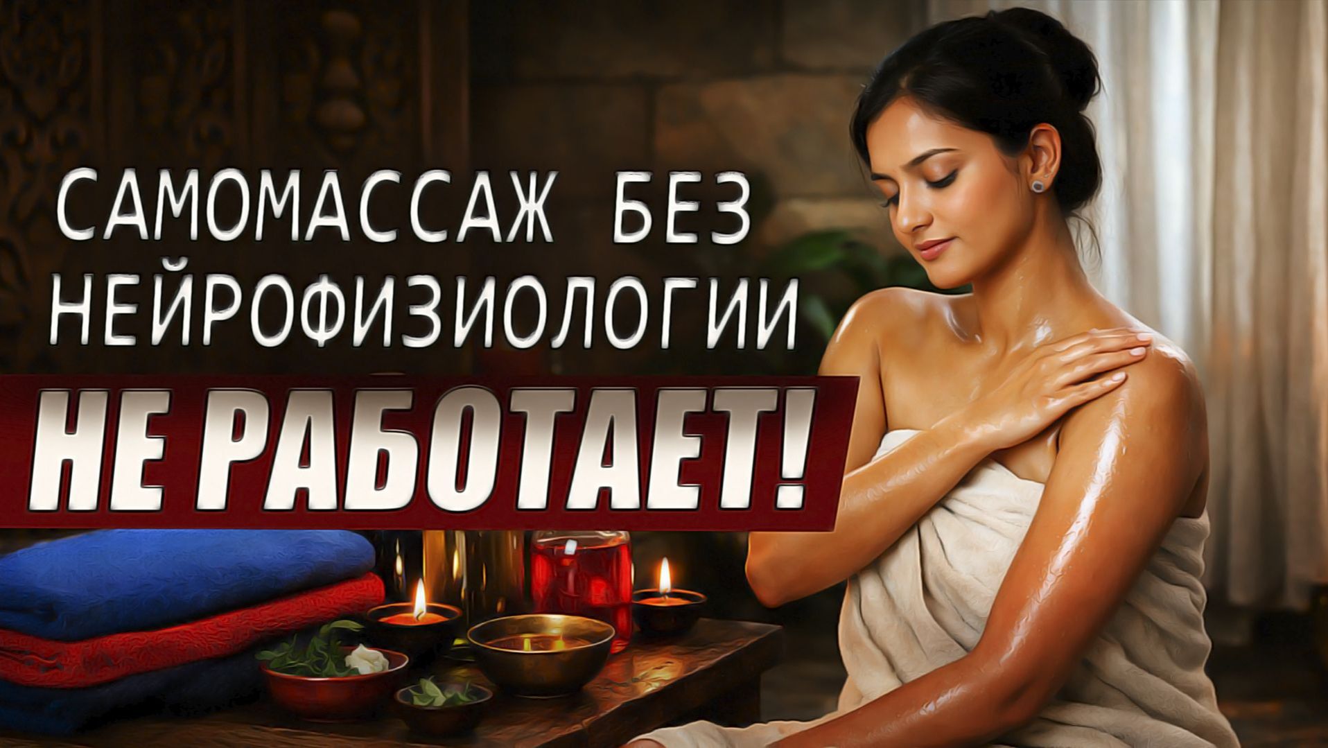 Почему прикосновение не успокаивает мозг? Разбор абхьянги через нейрофизиологию