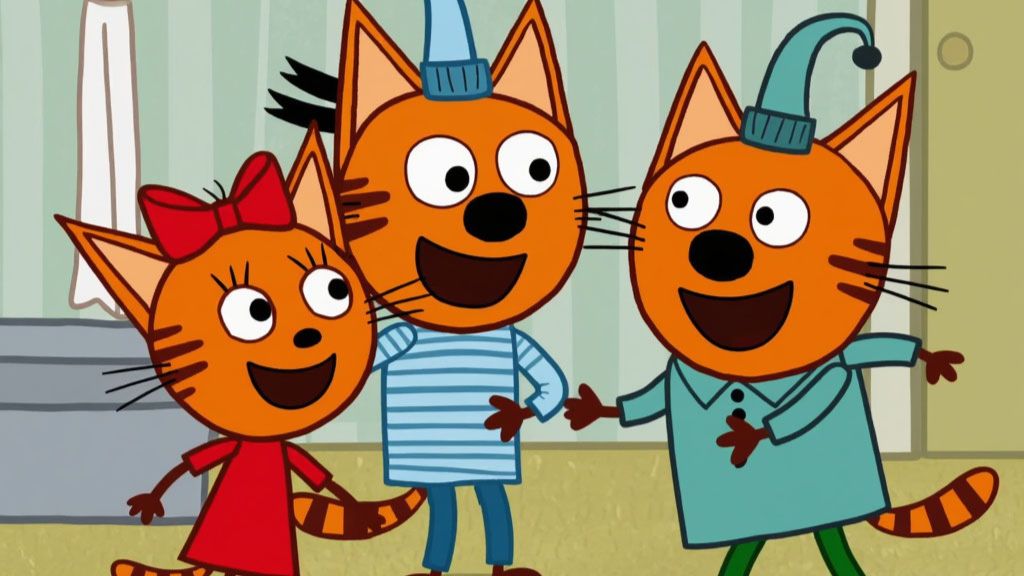 ТОП ТРИ КОТА - Мультики для детей / Три кота и машинки