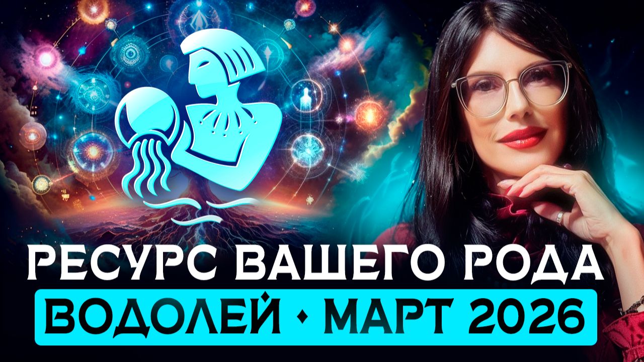 ВОДОЛЕЙ: Послание от вашего Рода на март 2026 / ТАРО ПРОГНОЗ на месяц