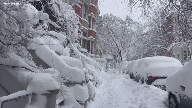 ☃️ Самая большая СНЕЖНАЯ БУРЯ в Нью-Йорке / Февраль 2026 ❄️☃️