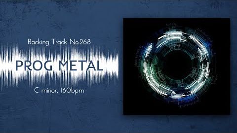Prog Metal Backing Track in Cm ｜ BT-268