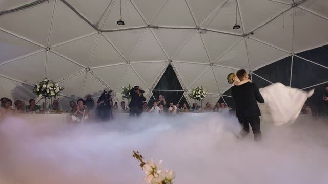 Первый свадебный танец.