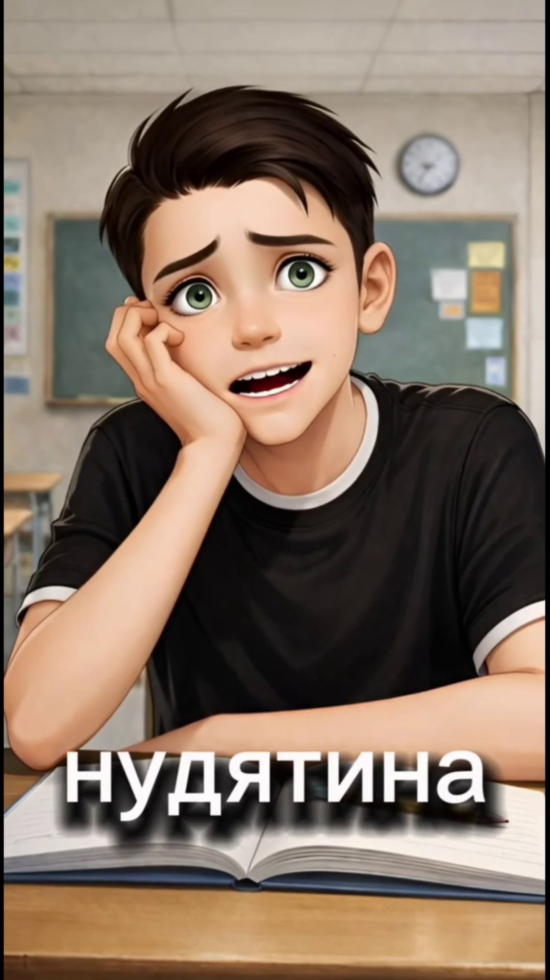 Побег Пацана из Школы, Обычные Будни Скулбоя в Школе.