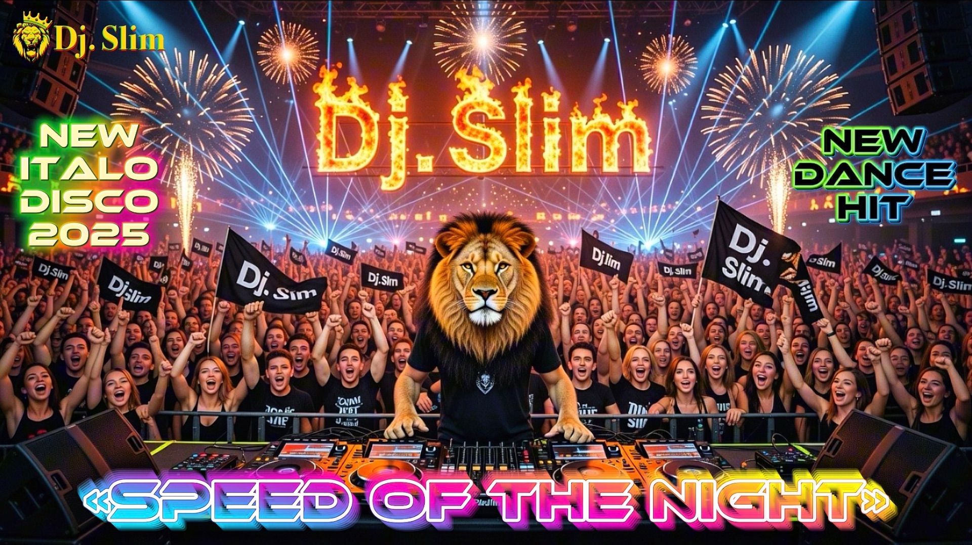 Dj. Slim - Speed of the Night.🎵New Dance HiT // NEW ITALO DISCO 2025🎵