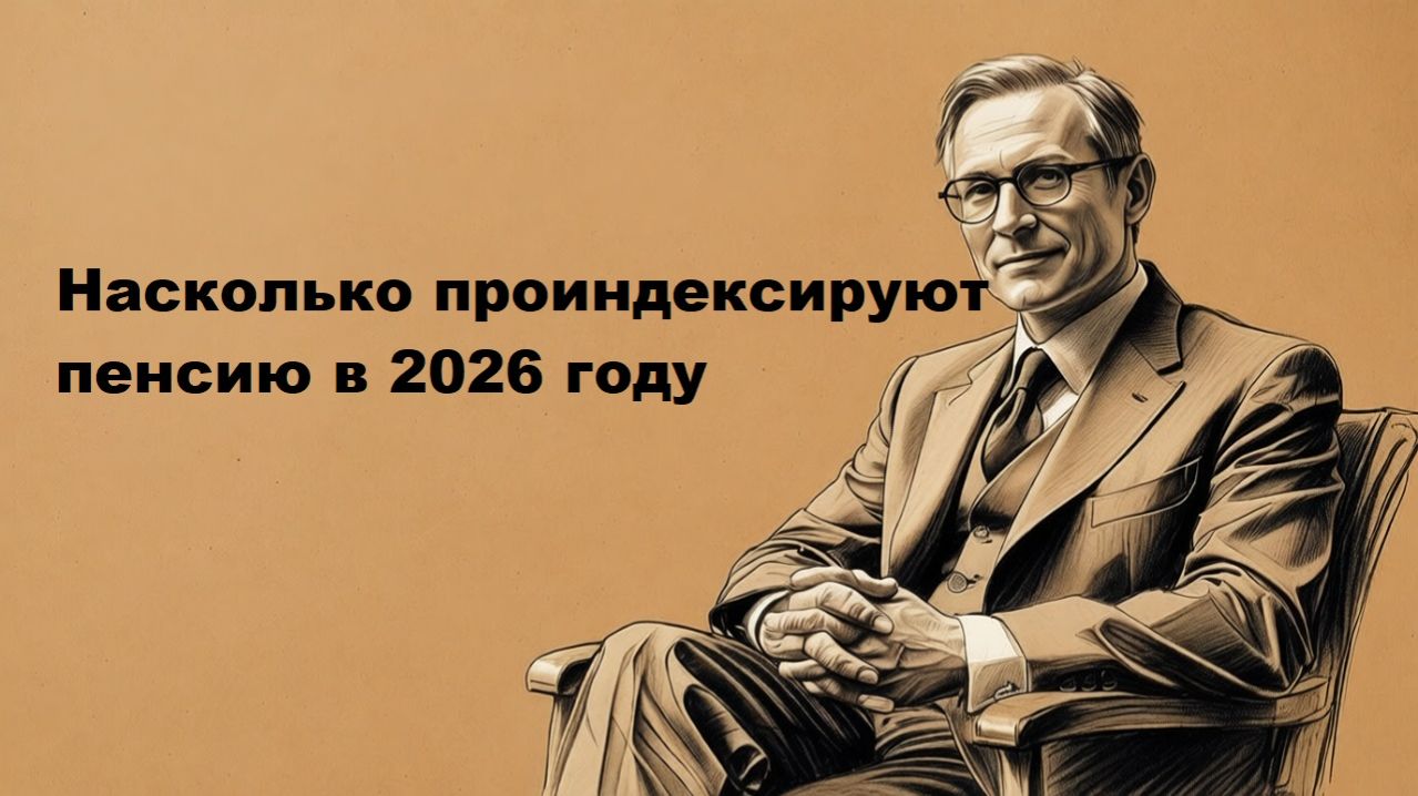 Насколько проиндексируют пенсию в 2026 году