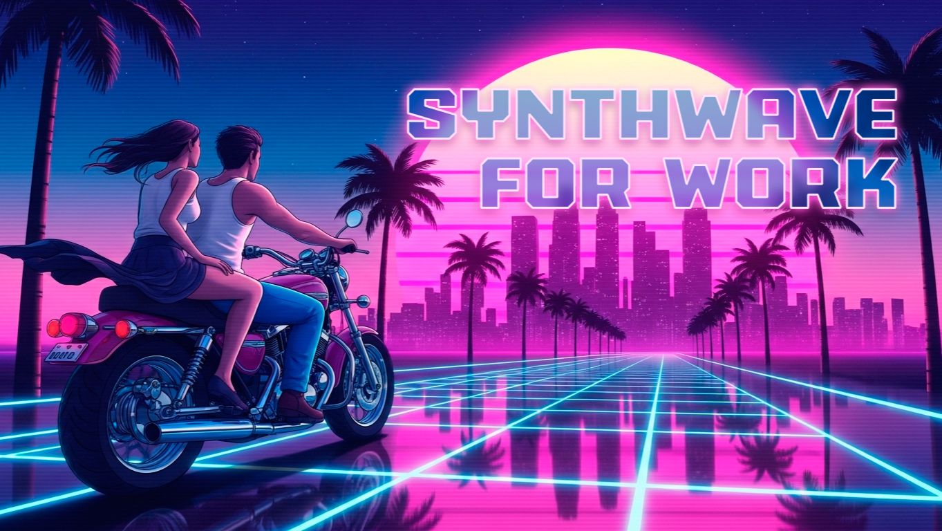 Лучший треки Synthwave для фоновой музыки на работе и дома