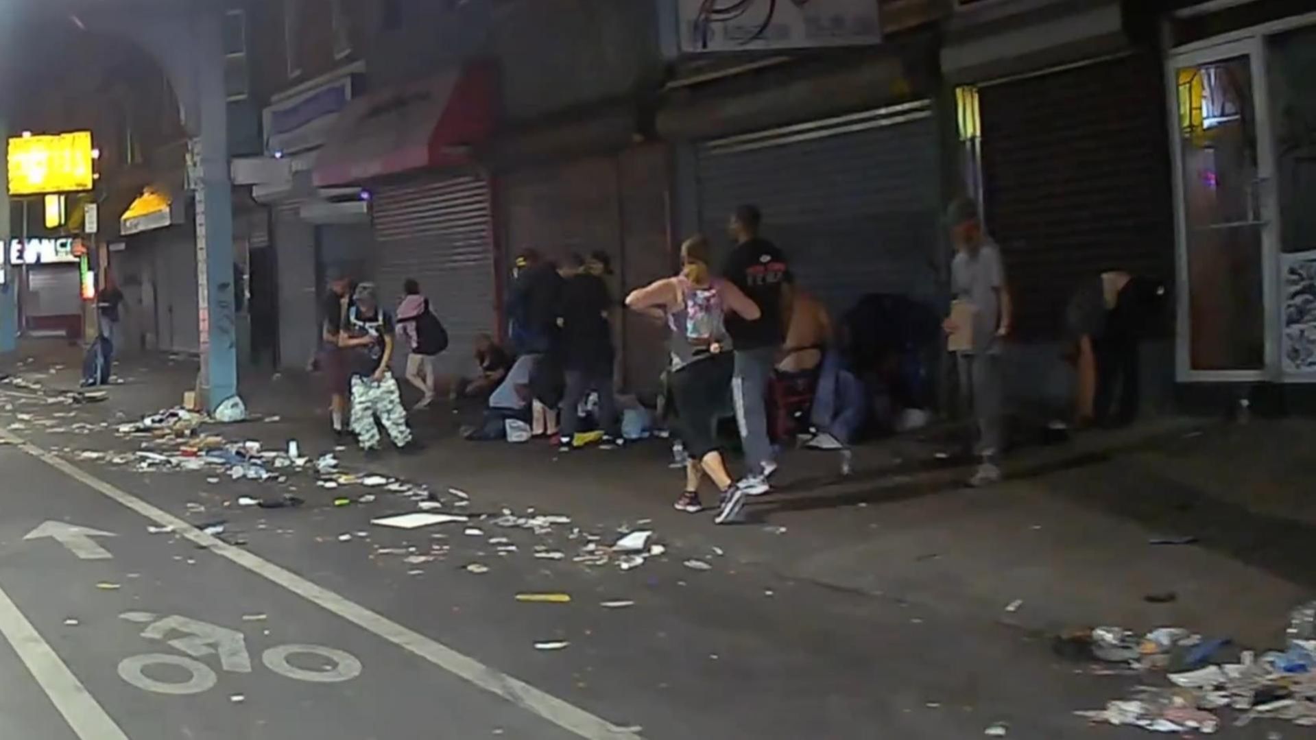 Зомбилэнд ночью/ Кенсингтон/Филадельфия.